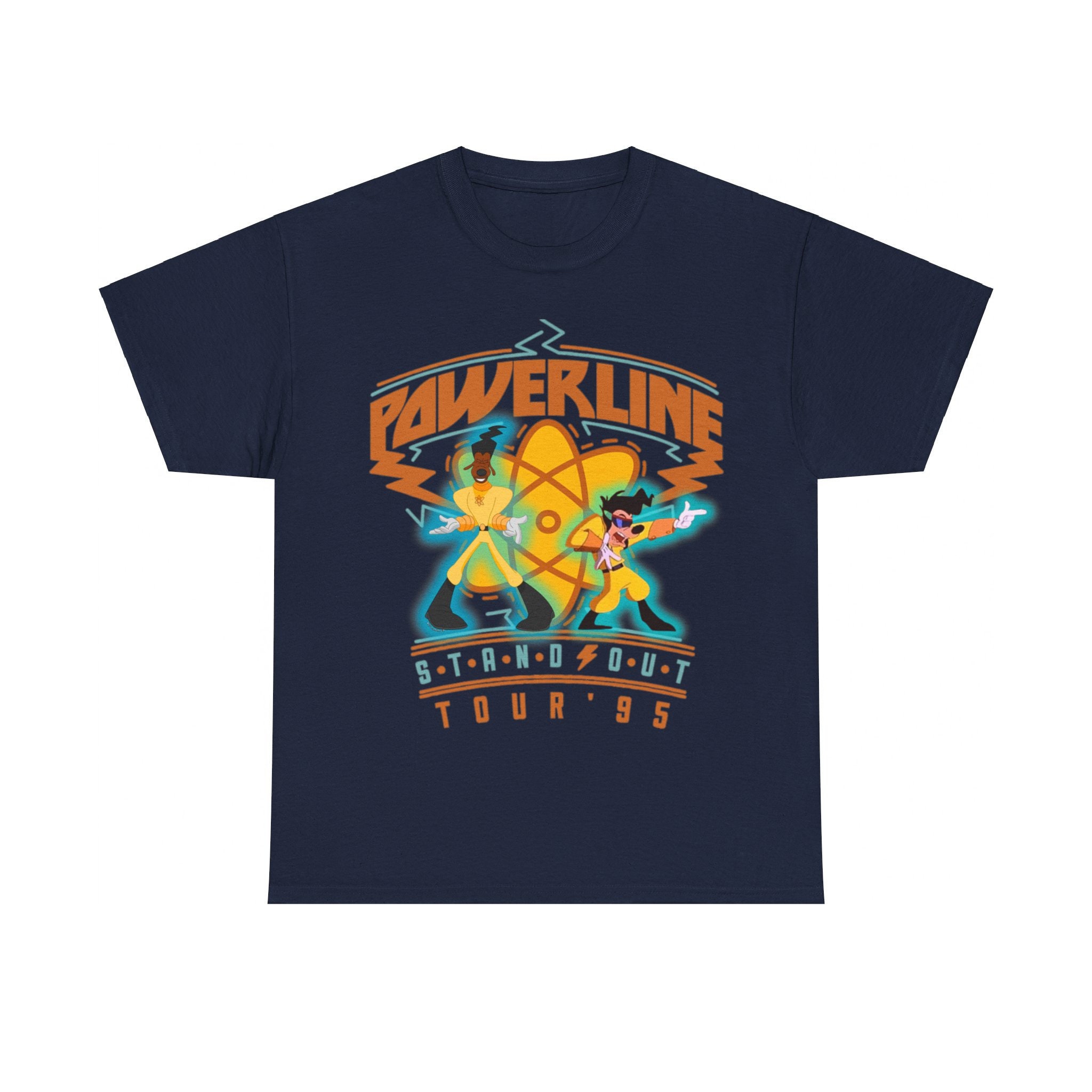 Powerline T-shirt, A Goofy Movie, Cartoon Shirt, 90s Cartoons ...