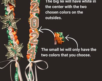 Custom Graduation Lei STYLE 1 - Etsy