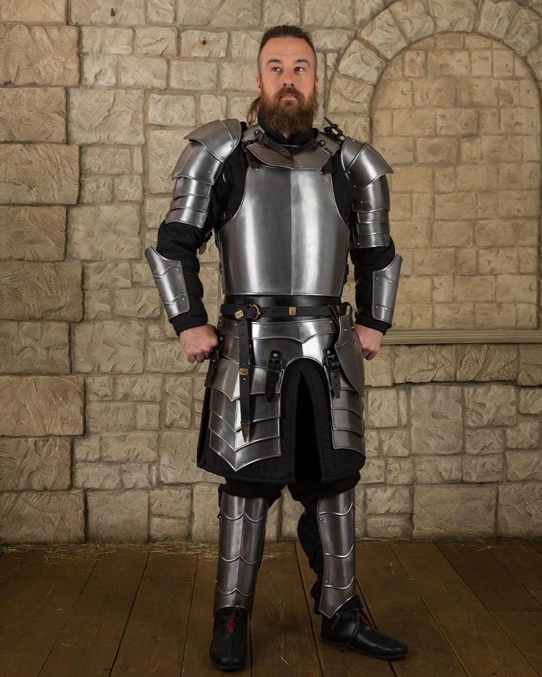 Lambert Armor Set Complete Medieval Steel Armor Set, LARP & Cosplay ...