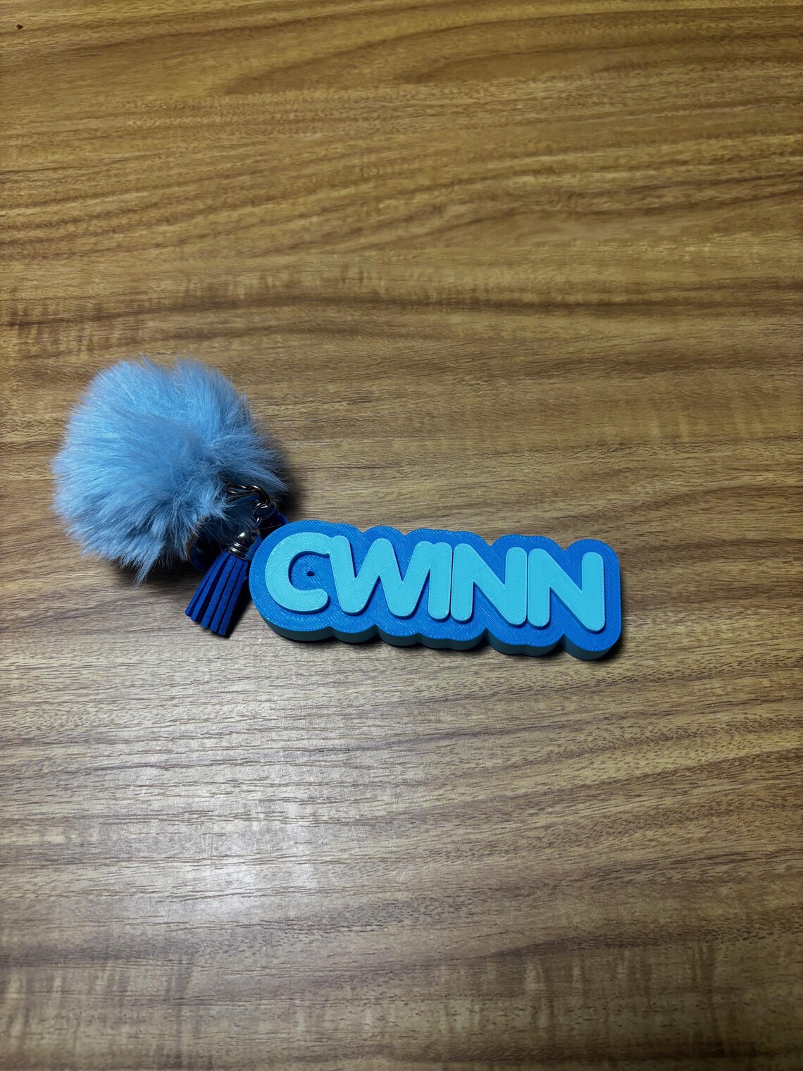 Unique 3D Printed Keychain – Customizable PLA Design - Etsy