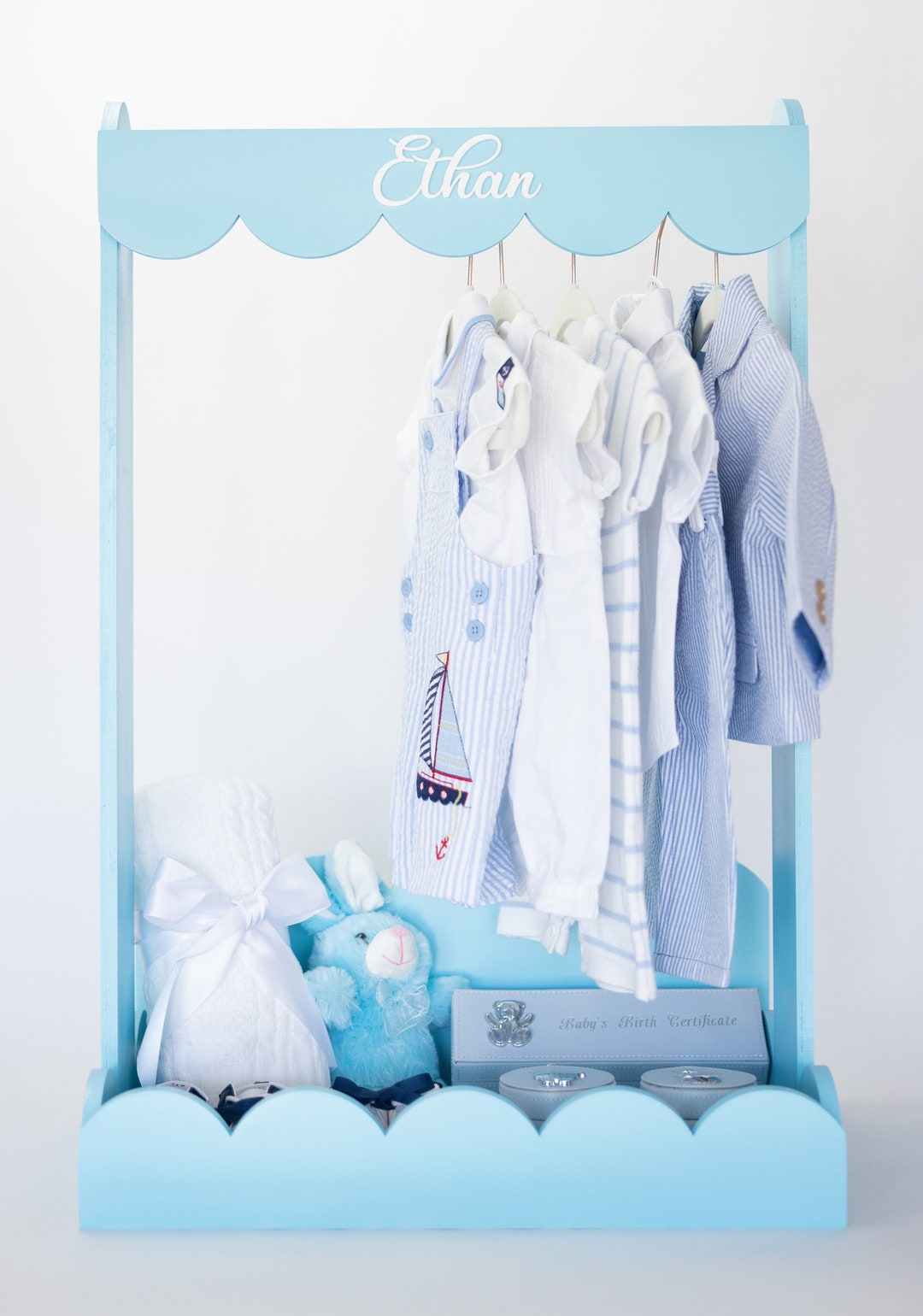 Baby Boy Shower Gift Closet to Display Baby Cloths and Accessories. - Etsy