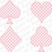 Retro Checkered Card Suit PNG Clipart, Checkerboard Pink and White ...