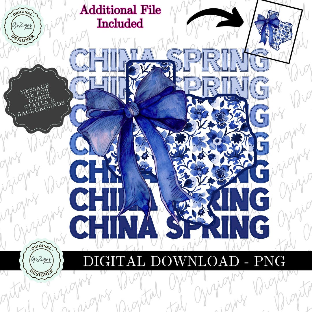China Spring Texas Cowgirl PNG Clipart Coquette Blue Floral Bow Texas ...