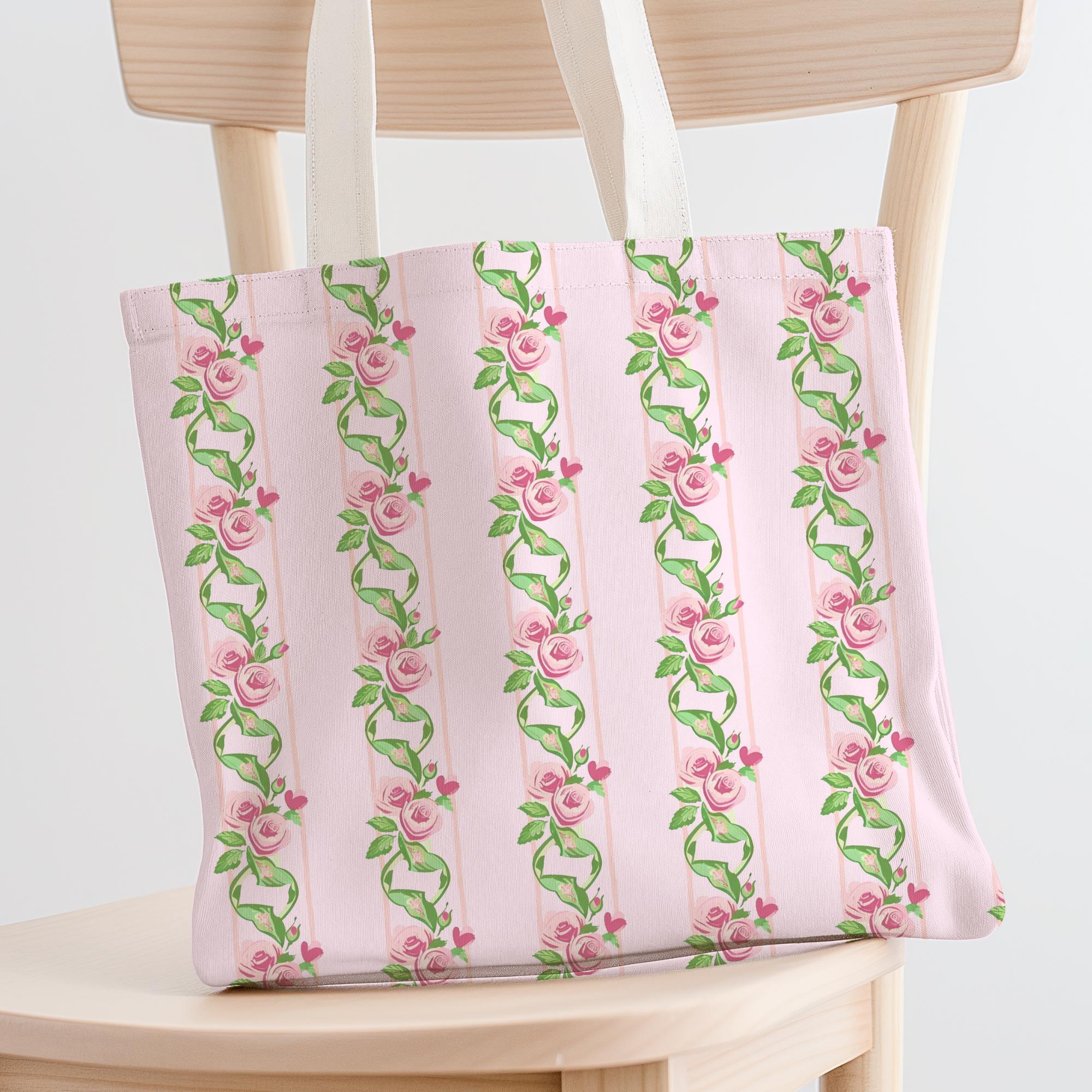 Vintage Pink Roses Floral Seamless Pattern PNG, Fancy Preppy Repeated ...