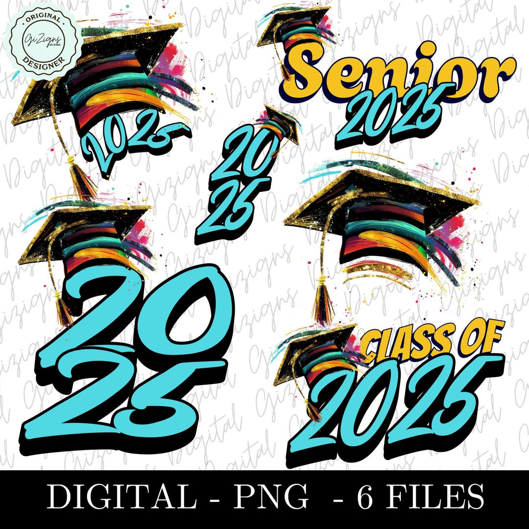 Senior 2025 PNG Clipart, Class of 2025 PNG Graduation Cap Png, Senior ...