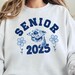 Delft Blue Senior 2025 PNG Clipart, Blue Willow Cap Class of 2025 PNG ...
