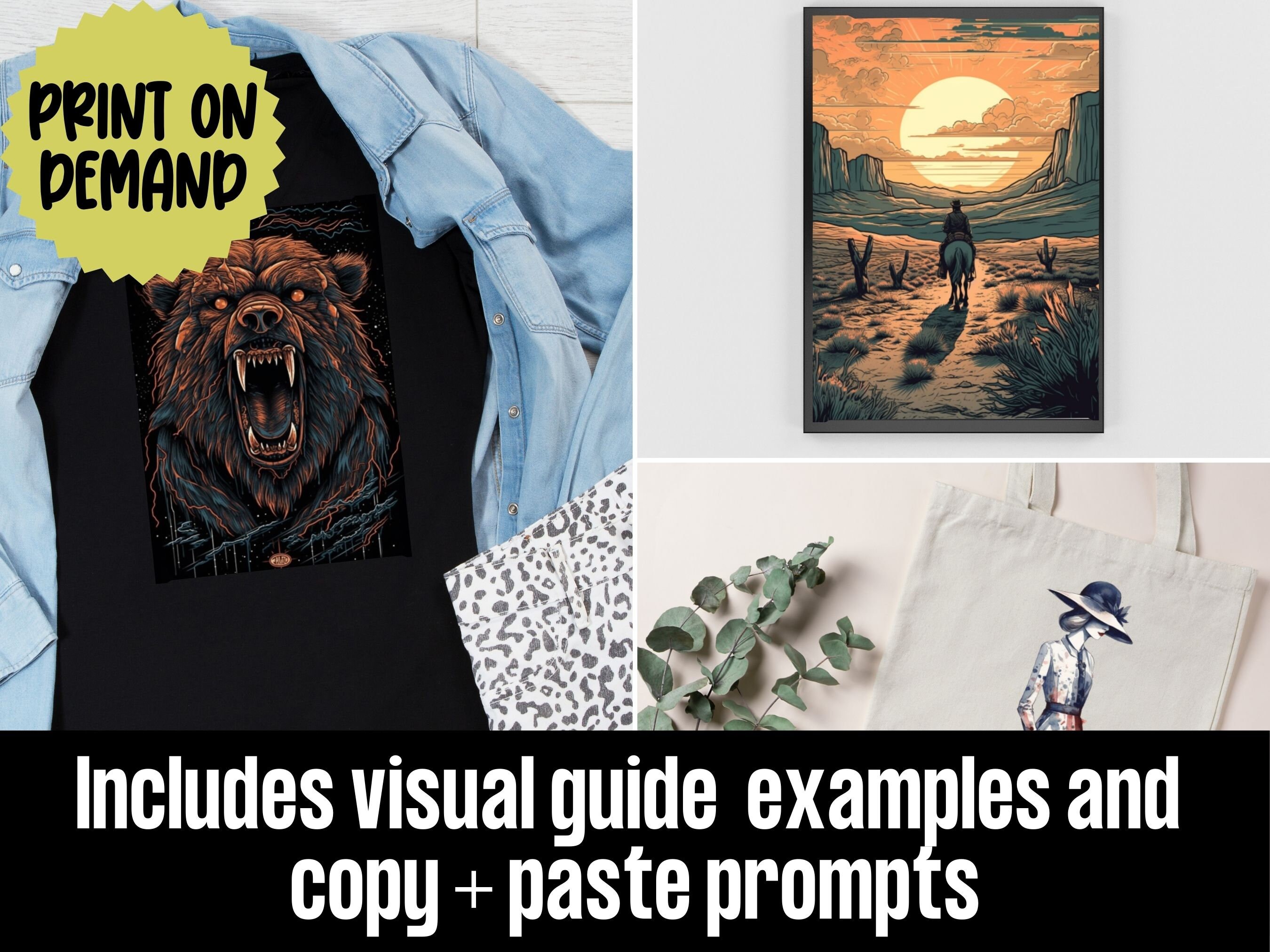 Coloring Book Midjourney Prompt Guide Various Style AI - Etsy