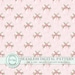 Pink Christmas Coquette Seamless Pattern PNG, Pink Bow Digital ...