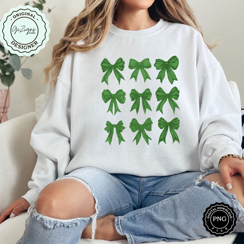 Trendy Green Bow Coquette PNG Clipart Collage Coquette Bow PNG Green ...