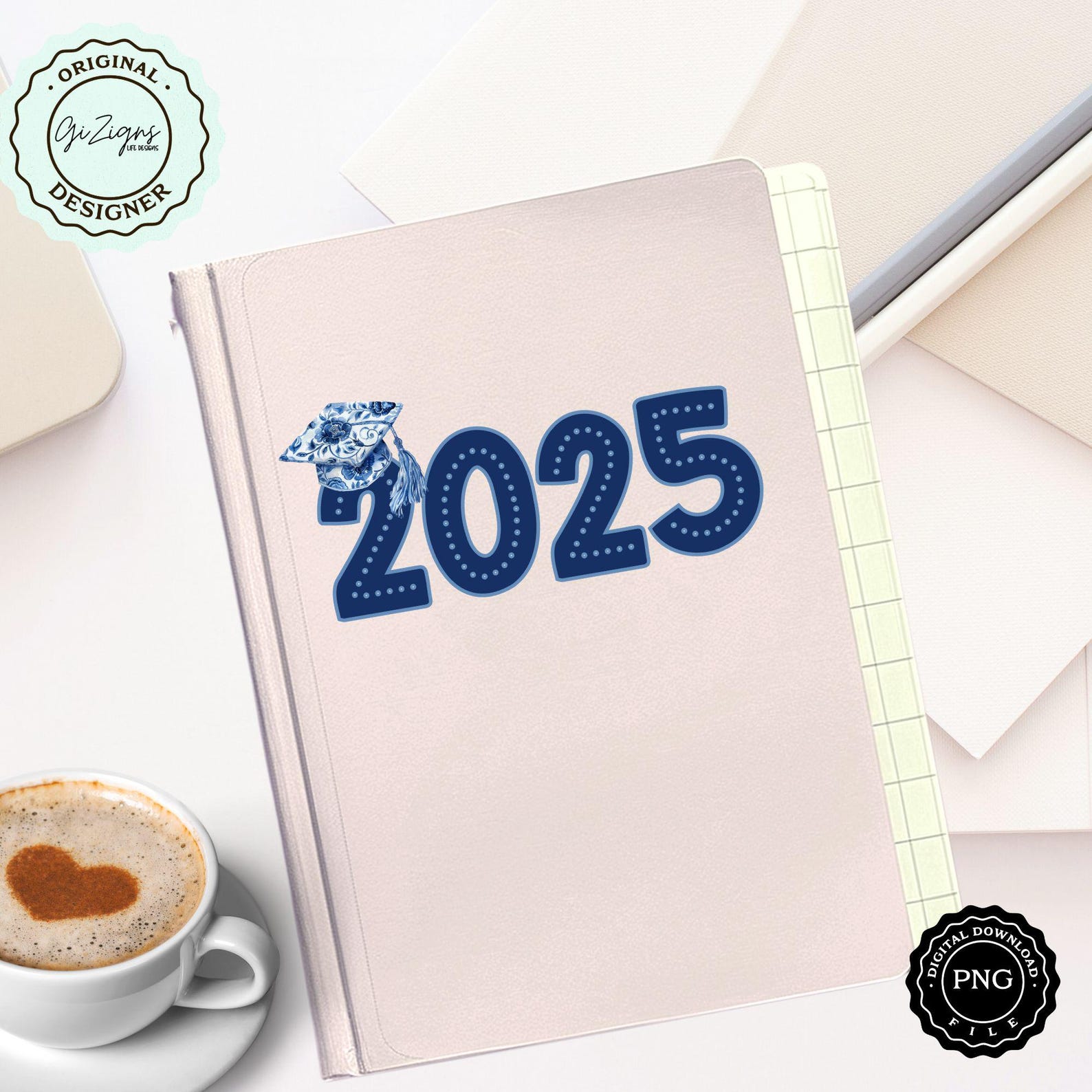 Delft Blue Senior 2025 PNG Clipart, Blue Willow Bow Class of 2025 PNG ...