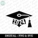 Graduation Hat SVG, 2024 PNG, Class of 2024 Graduate Cap Clipart ...