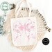 Fancy Floral Coquette Bow PNG Clipart Bundle, Vintage Retro Shabby Chic ...