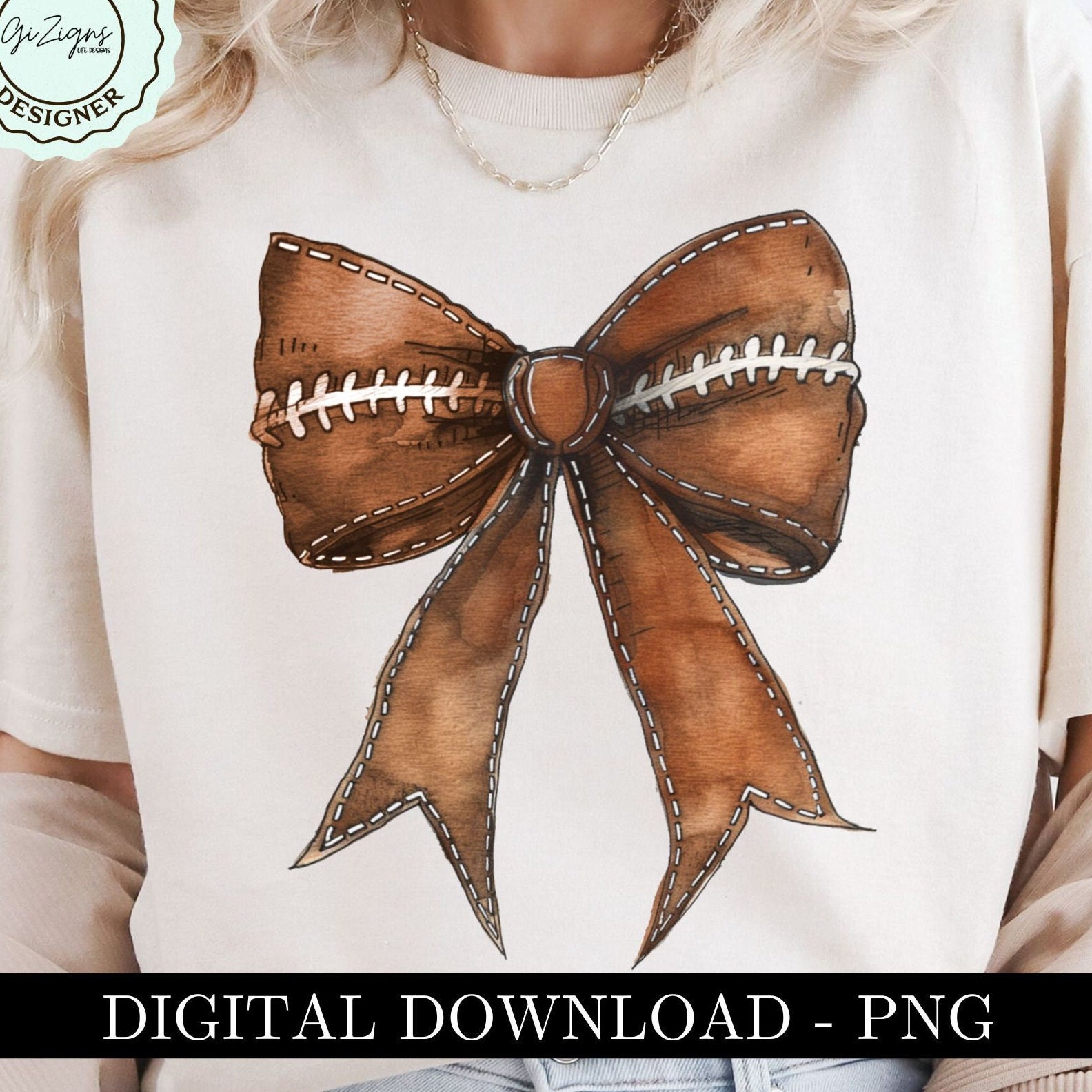 Coquette Football Bow PNG, Football Coquette Bow Clipart, Football Game ...