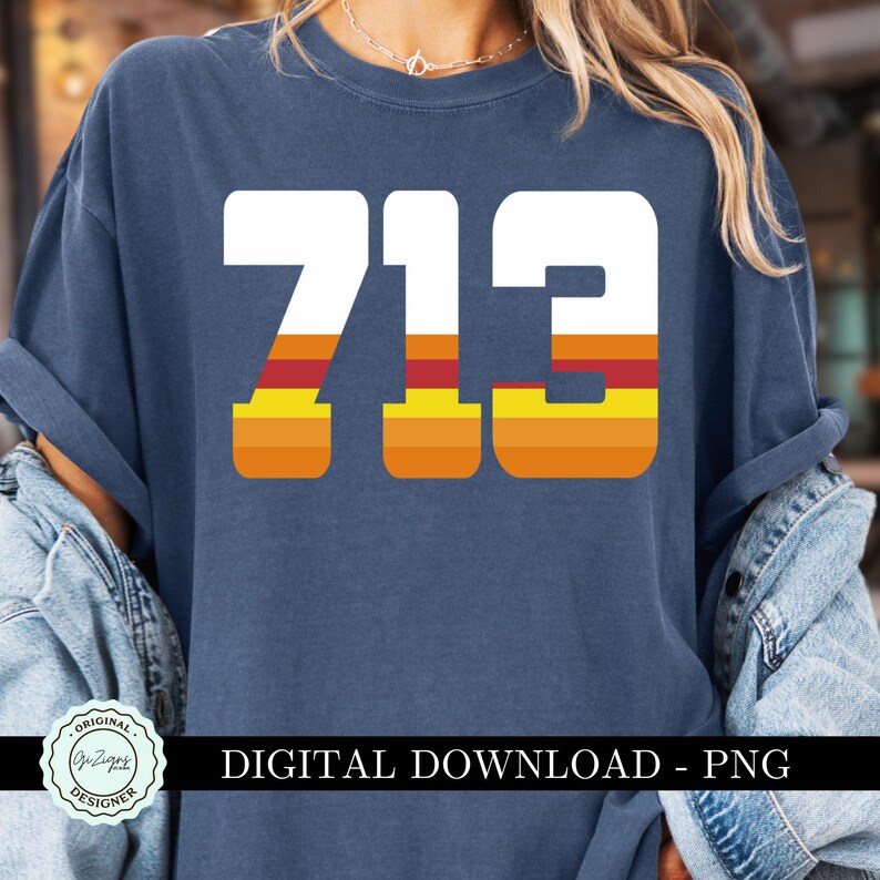 713 Area Code PNG Clipart - Etsy