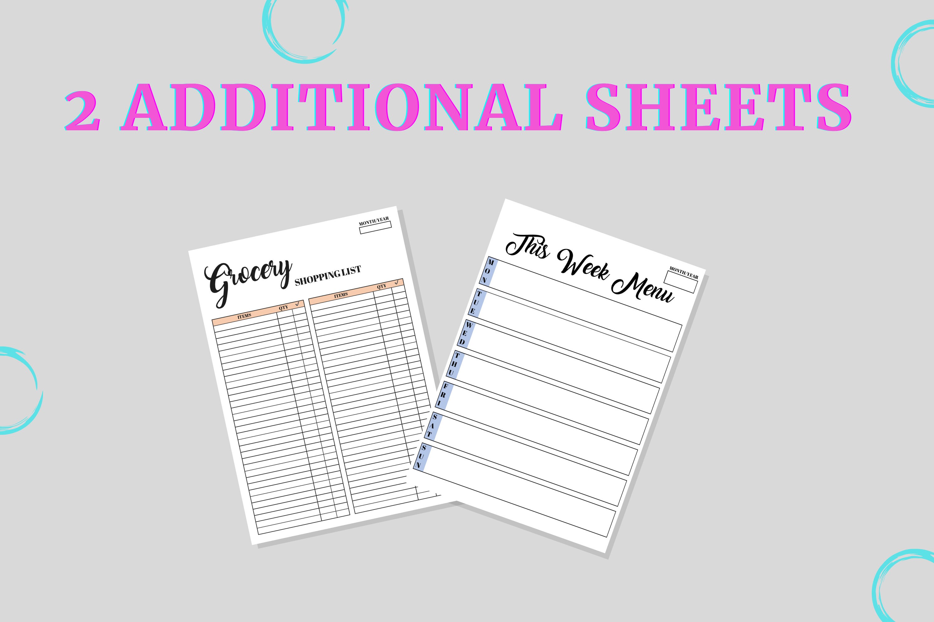 Kitchen Inventory, Printable Kitchen Inventory, Kitchen List for ...