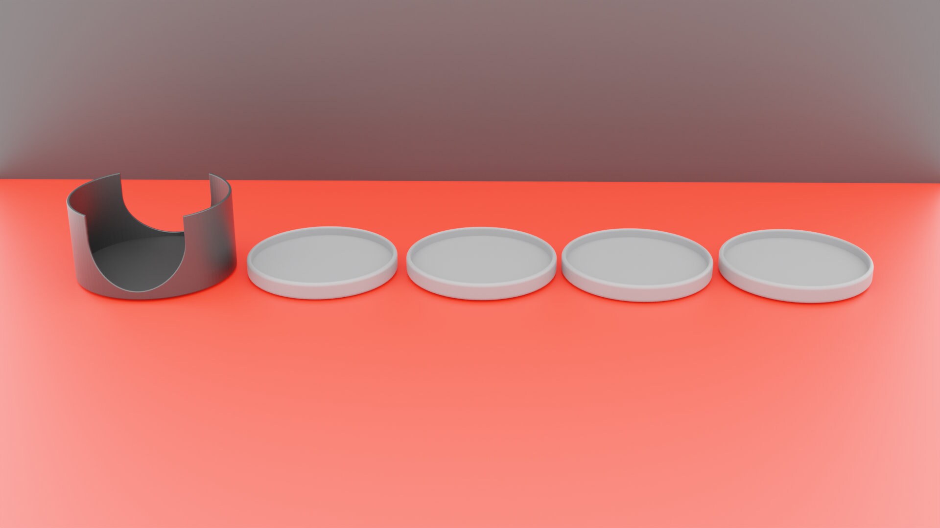 Coaster STL/OBJ File to 3d Print - Etsy