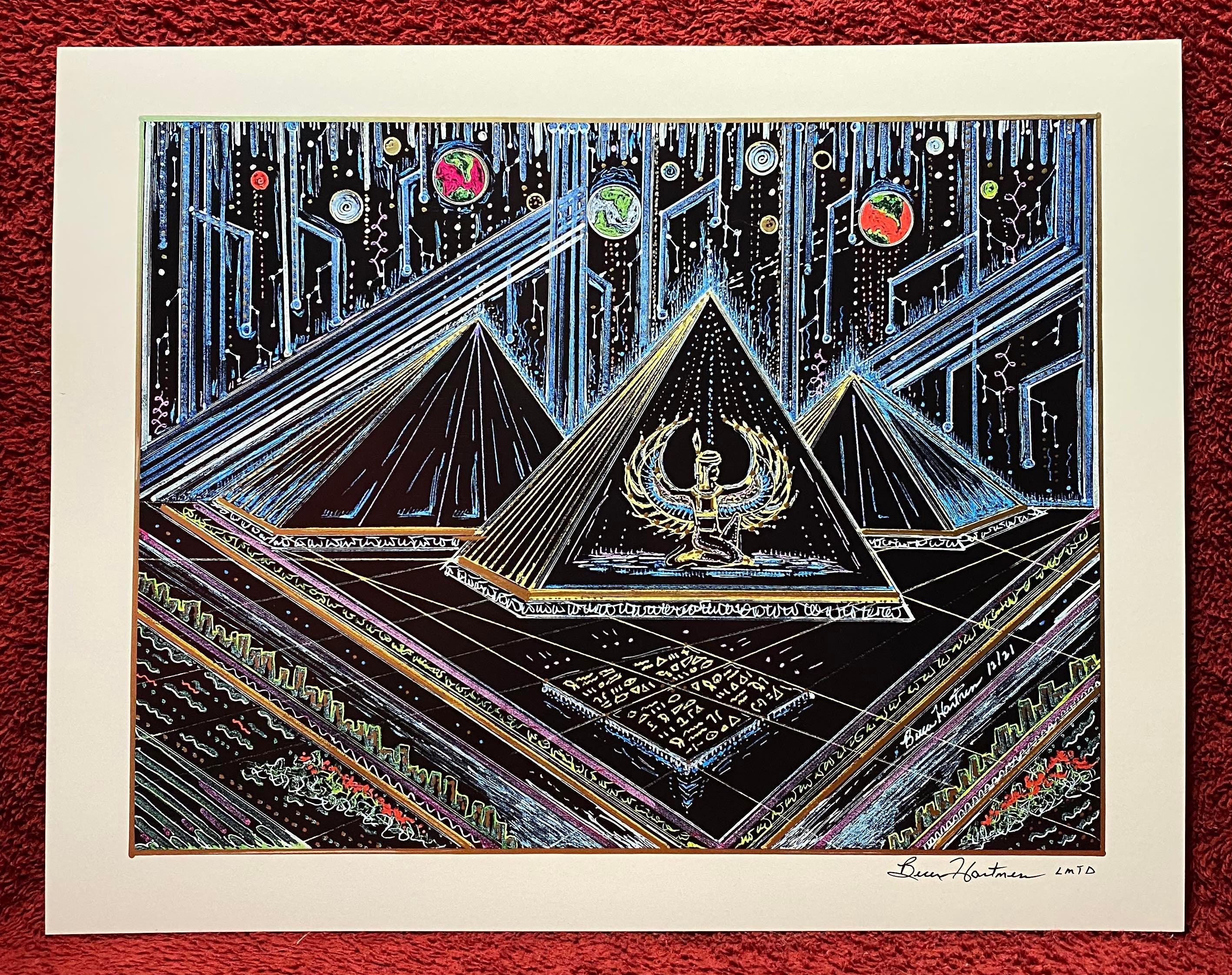 Ancient Egypt Pyramids Isis Light Language Activation GOLDEN ENHANCED ...