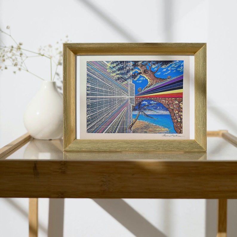 Light Language Art Rainbow Activation Signed Print 11 X 14 Light Codes ...