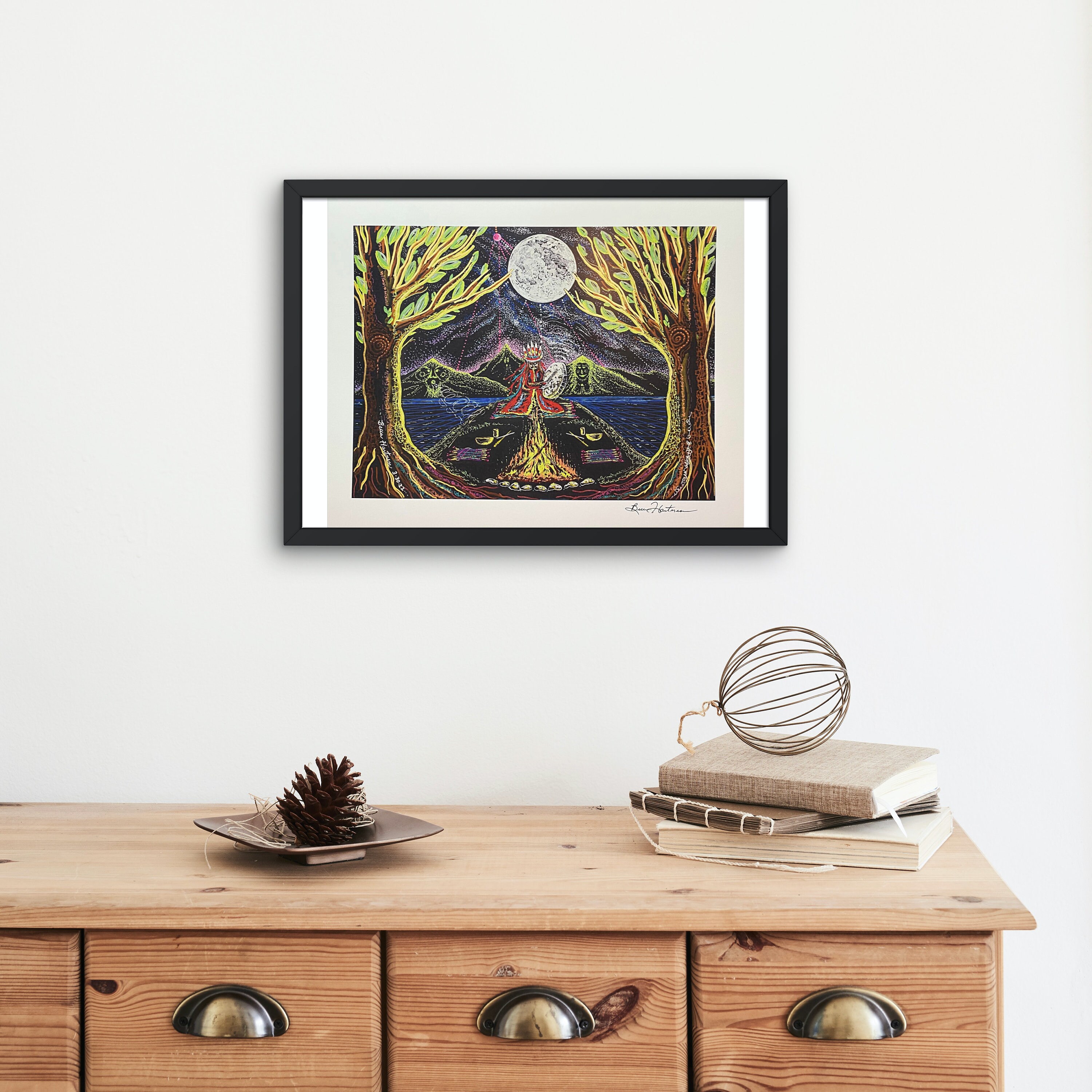 Plant Medicine Shaman Drawing Ceremony Drumming Light Language Art ...