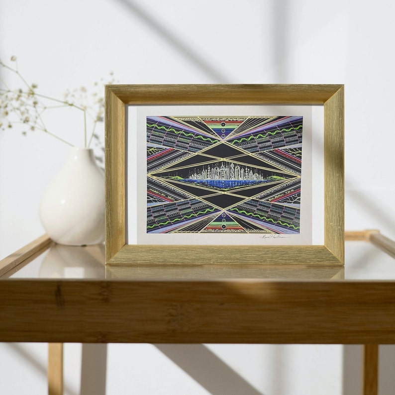 Lemuria City of Light Activation Drawing Light Language Art - Etsy