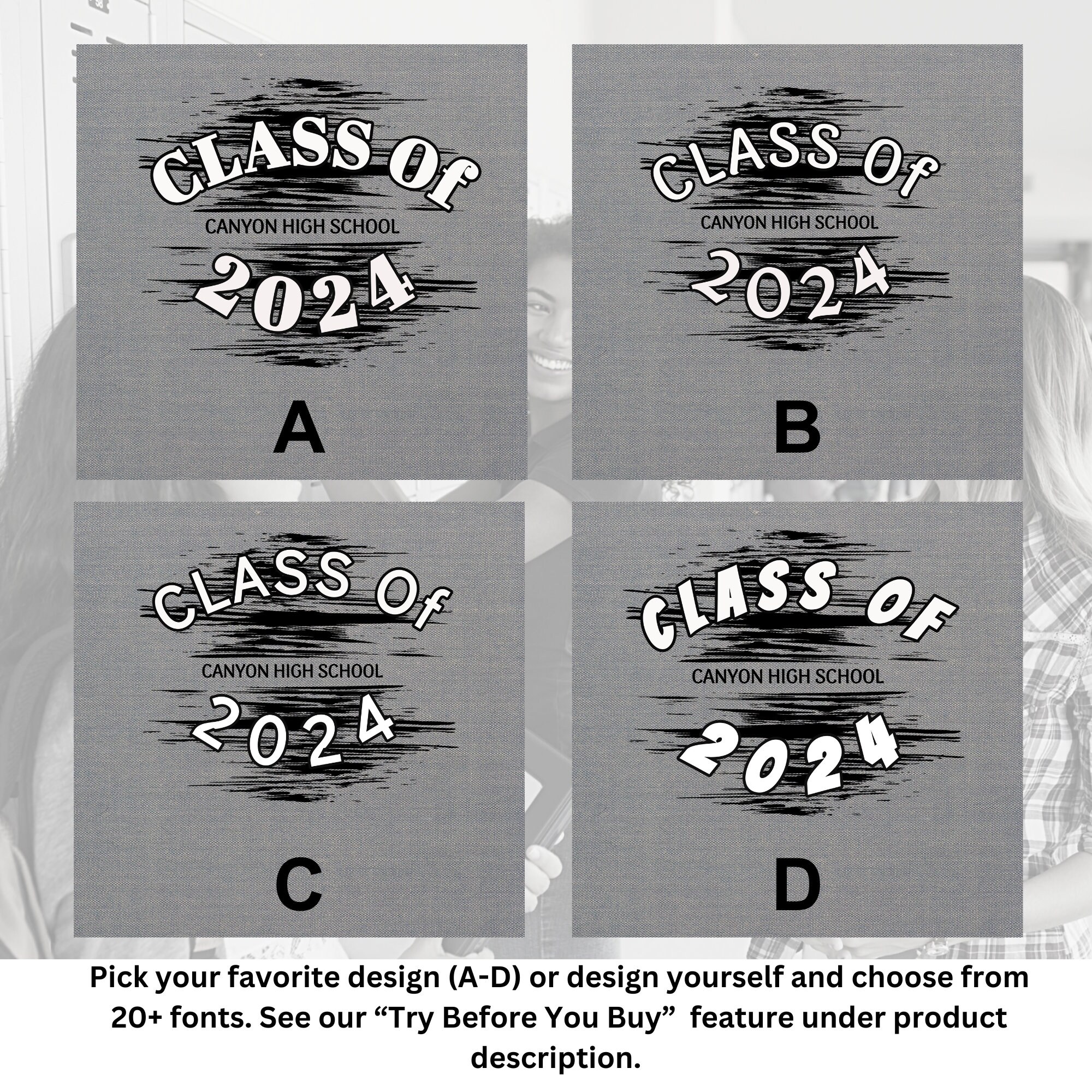 Class of 2024 Shirt Custom T-shirt 2024 Graduation Shirt - Etsy