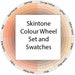 Skin Tone Swatches and Colour Wheel - Etsy
