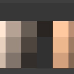 Skin Tone Swatches and Colour Wheel - Etsy