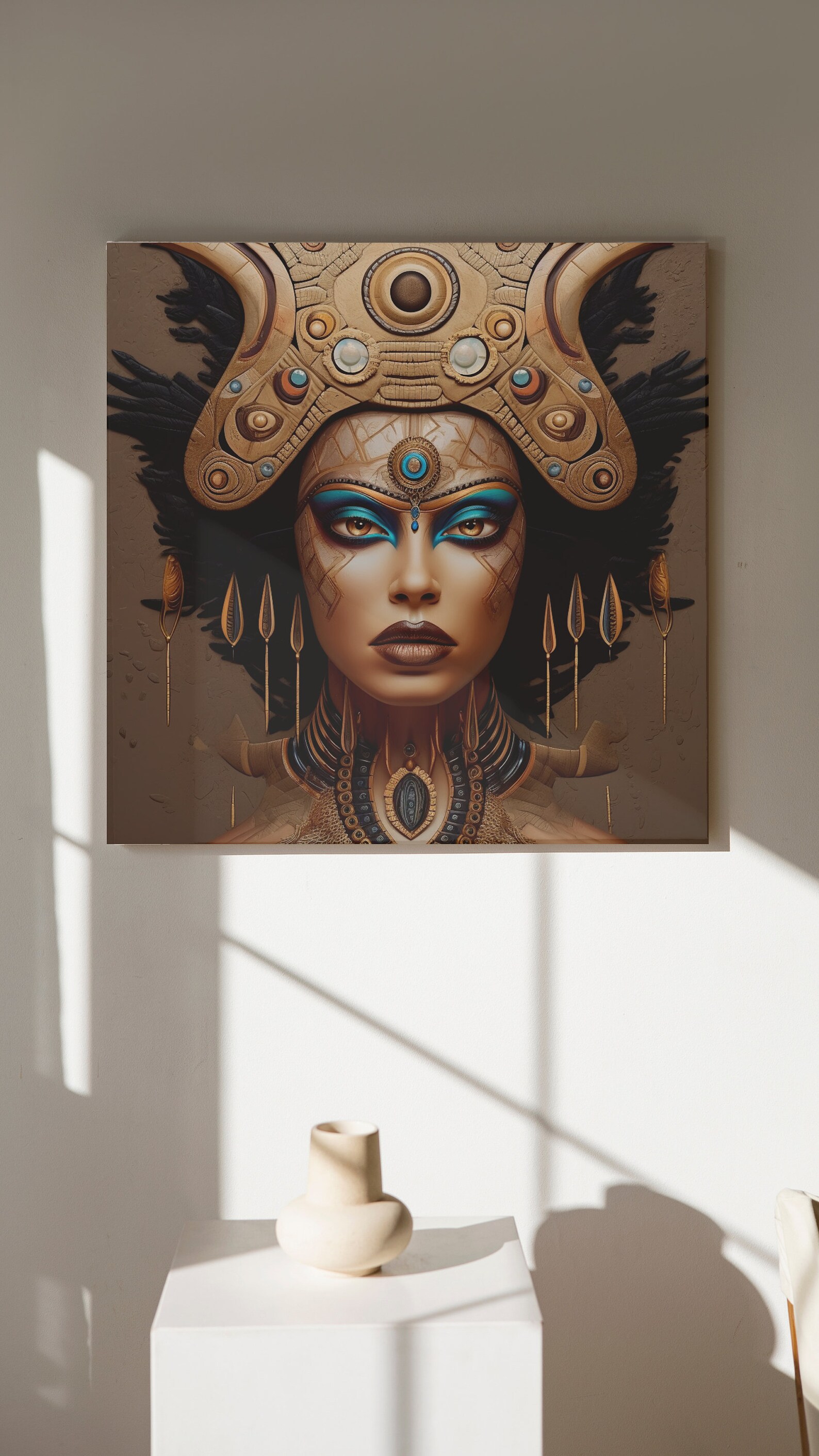 The Third Eye - Digital Download - Woman Face Art Print - Wall Art ...