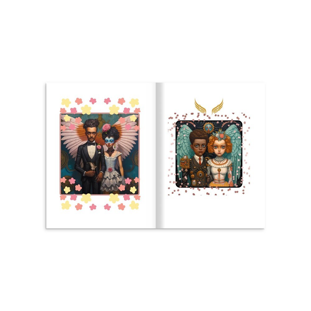 Softcover Photo Book Animetronics AI Art Cyber Quirky Couples Gift Idea ...