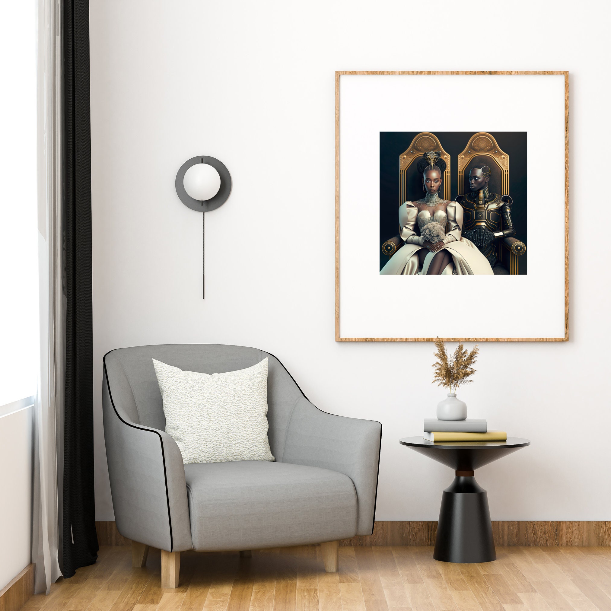 Empowering Unity Digital Art Instant Download Afro Art Afro Futurism ...