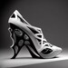 Futuristic High Heel: Digital Art Print - Shoe Art - Ai Art - Instant ...
