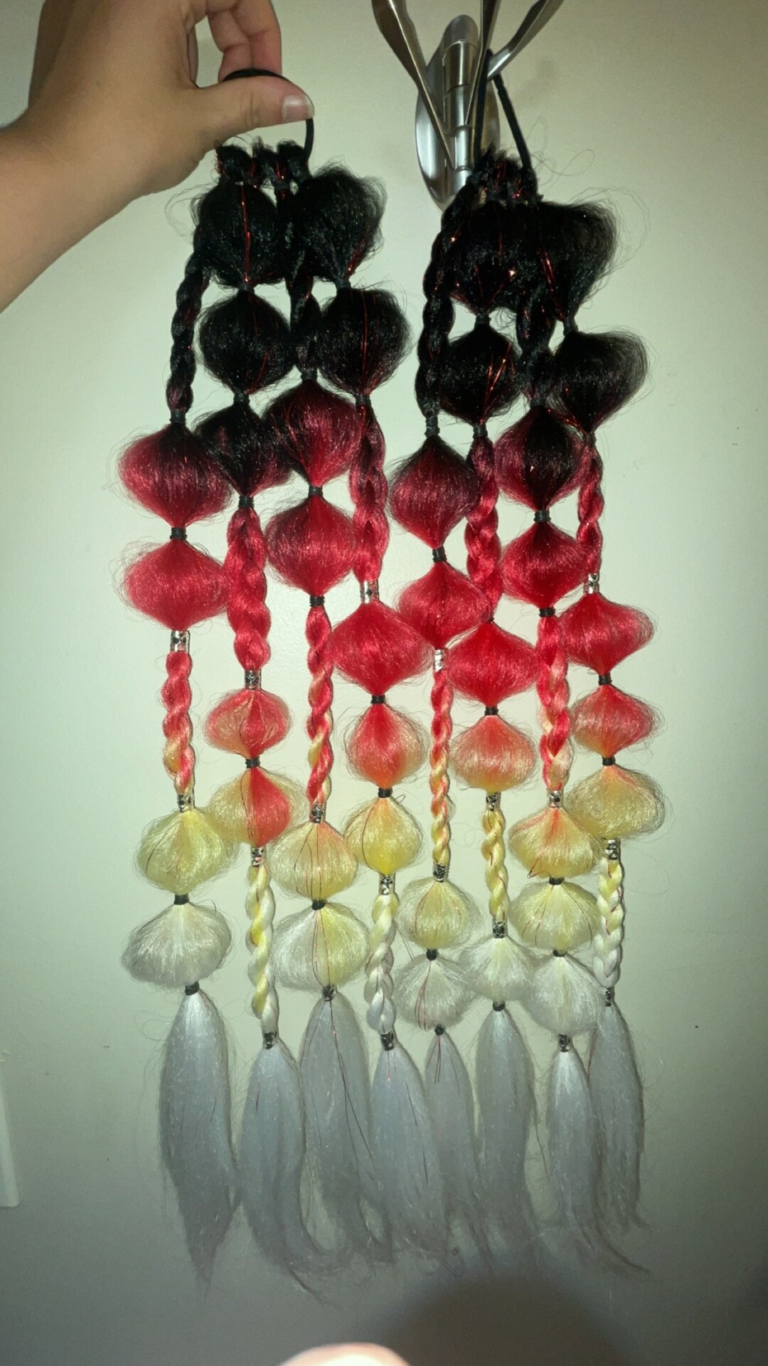 Sunset Braids SET OF TWO 24 Inches Long Easy to Apply Rave - Etsy