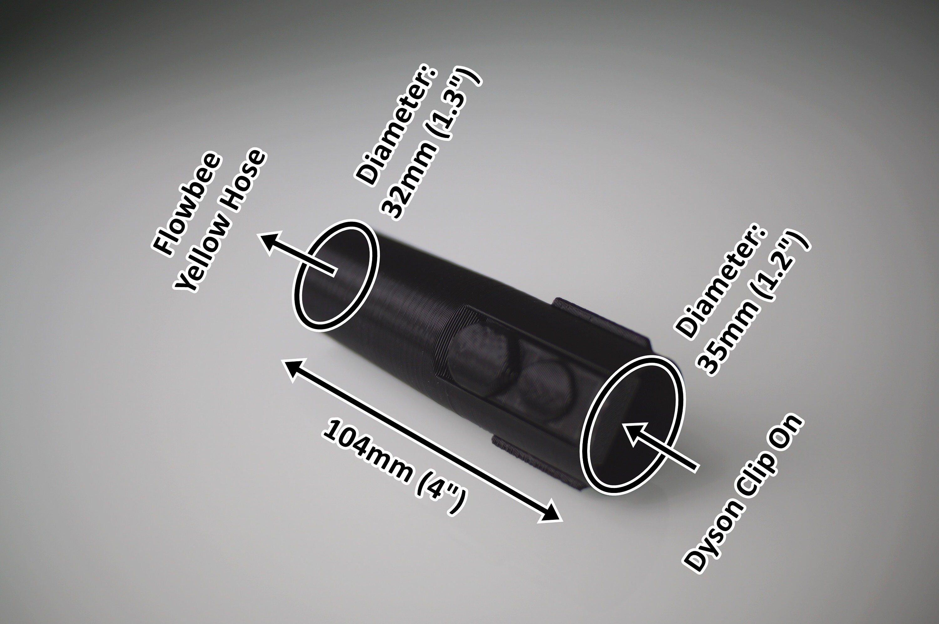Dyson to Flowbee Adapter, Compatible With Dyson Models V7, V8, V10, V11 ...