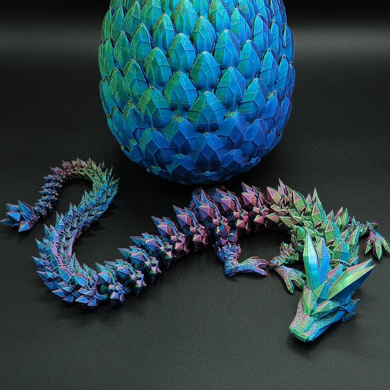 3d Printed Dragon - Etsy