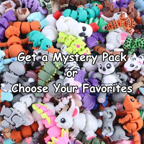 3d Mystery Bag Minis - Etsy