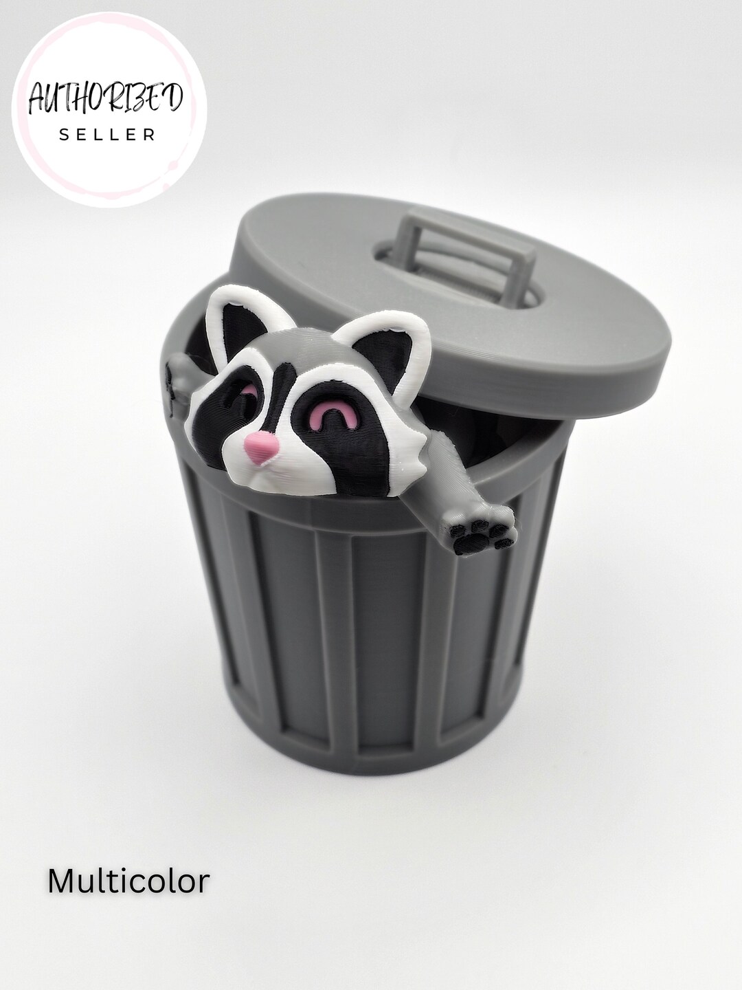 3D Printed Articulated Raccoon - Etsy