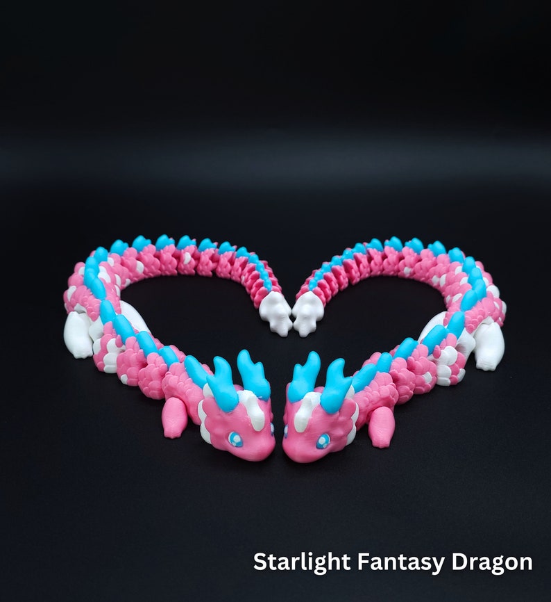 3D Printed Articulated Kaida Dragon With Egg, Fidget Toy - Etsy