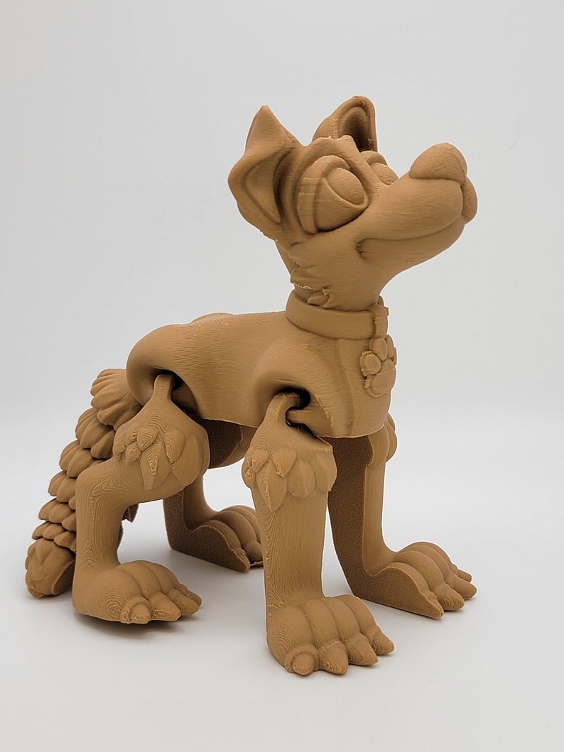 Flexi Dog 3D Printed - Etsy