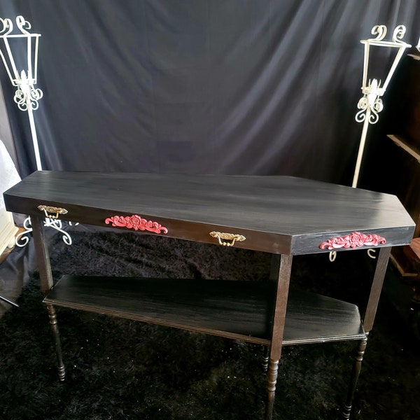 Coffin Shaped Coffee Table - Etsy