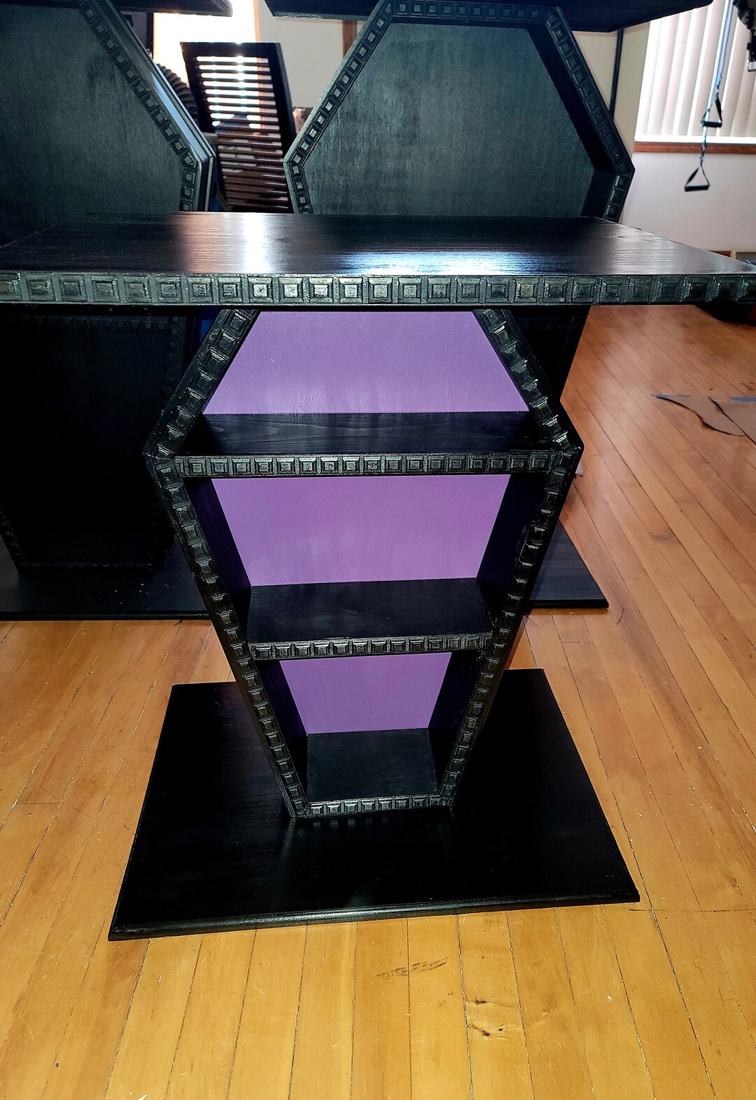 Coffin Night Stand or End Table Shelf - Etsy