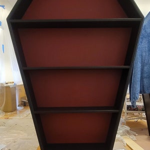 Coffin Bookshelf 4 Ft - Etsy
