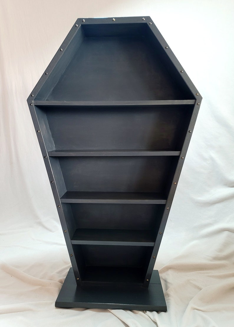 Coffin Bookshelf 4 Ft - Etsy