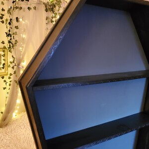 Coffin Bookshelf 4 Ft - Etsy