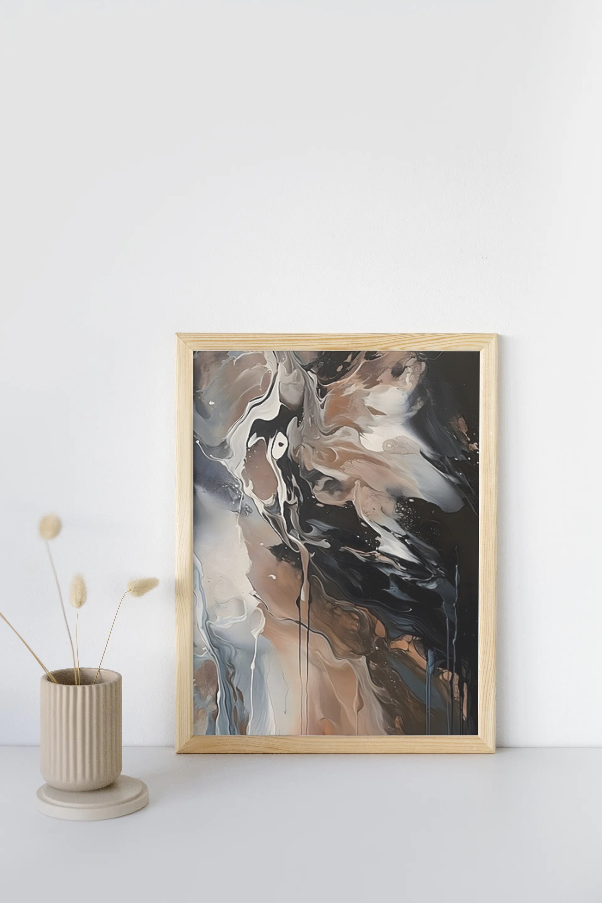 Whirlwind Energy Canvas Print Captivating Abstract Art Sophisticated ...