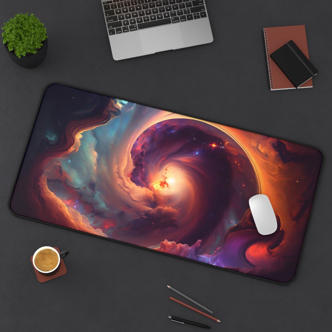 Celestial Nebula Gaming Mouse Pad | Interstellar Space Design ...