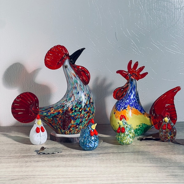 Glass Chicken - Etsy
