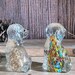 Colorful Hand Blown Glass Dogs, Glass Dogs, Glass Animals, Glass Art ...