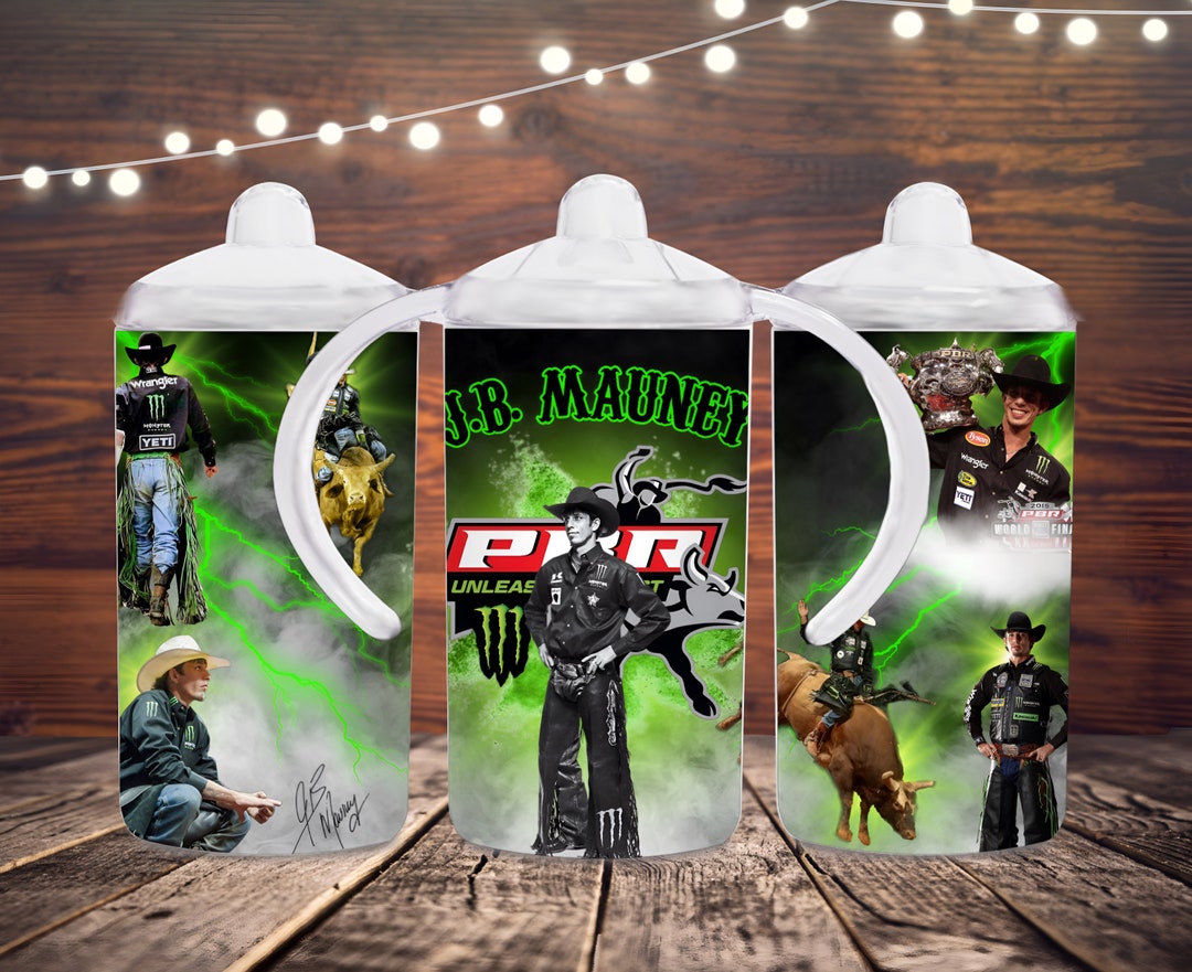 Rodeo Kids J.B. Mauney Bull Riding Skippy Cup for Kids - Etsy