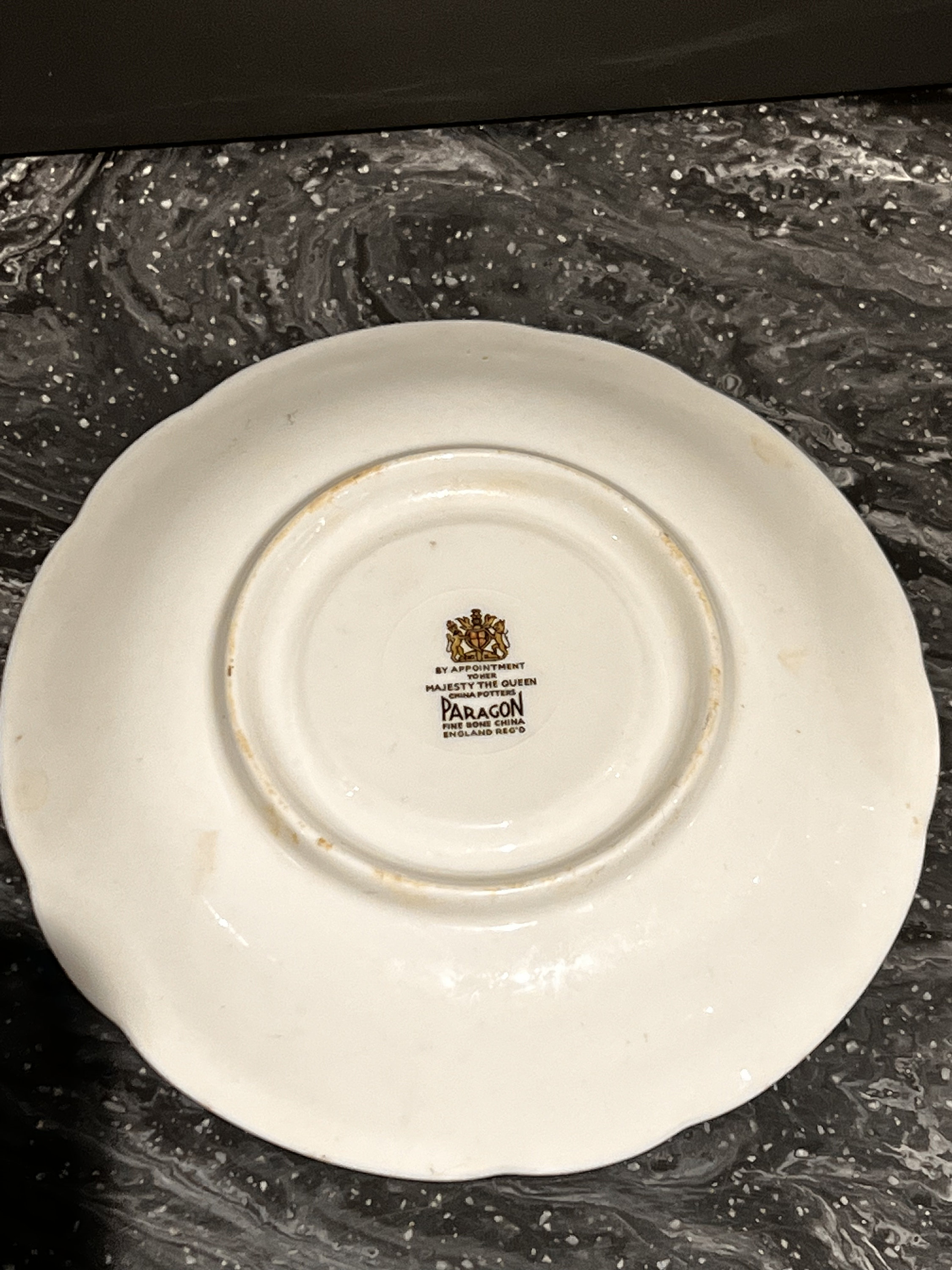 Vintage Art Deco Paragon Teacup and Saucer Square Cup Shape - Etsy