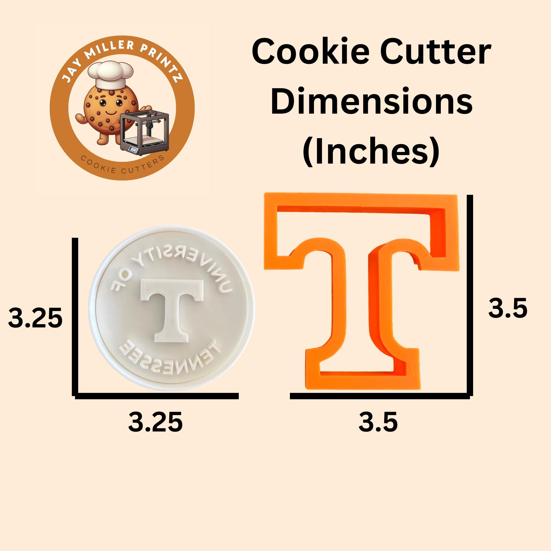 University of Tennessee Cookie Cutter - Etsy